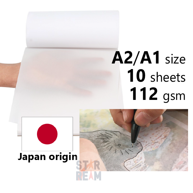 A2&A1 Japan Translucent Tracing Paper 10s (112gsm) | Shopee Malaysia
