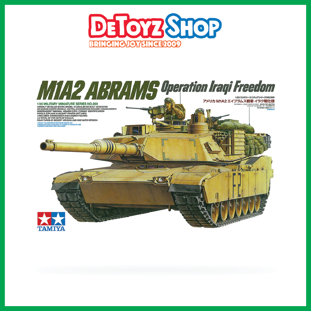 Tamiya 1/35 M1A2 Abrams Operation Iraqi Freedom (35269) | Shopee Malaysia