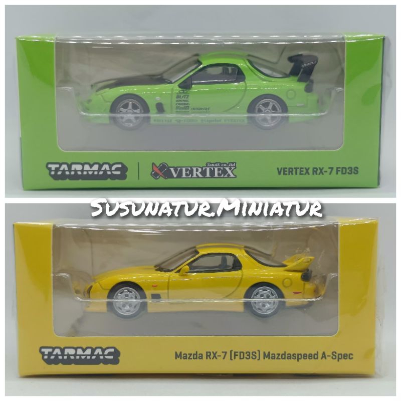 Tarmac Works VERTEX RX-7 FD3S , Mazda RX-7 (FD3S) Mazdaspeed A-SPEC ...