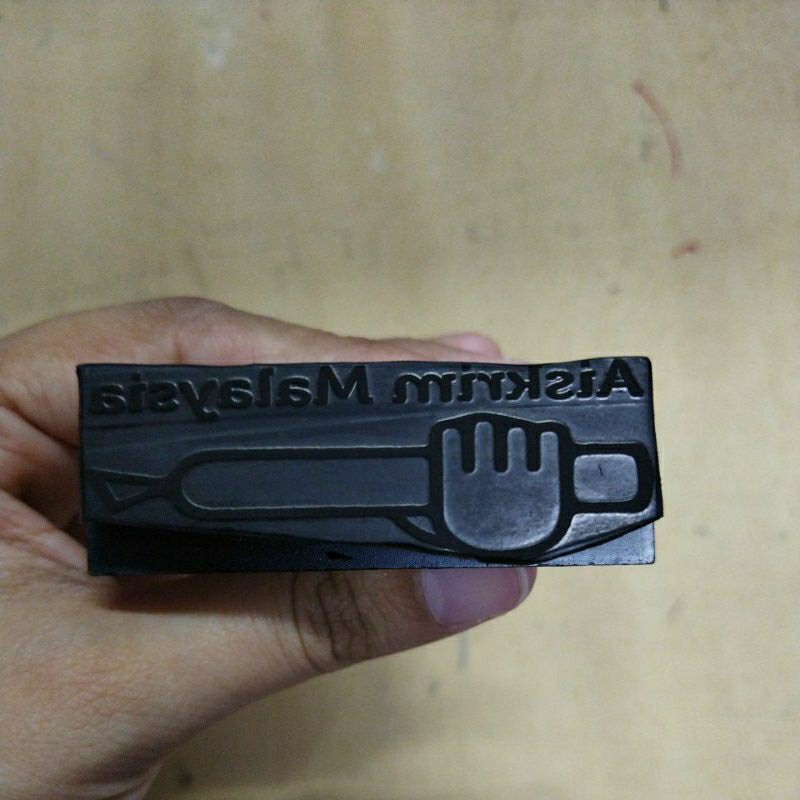 Custom Cop kalis air waterproof / cop plastic / cop atas plastik cepat ...