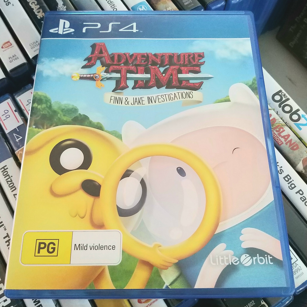 PS4 GAME ADVENTURE TIME FINN & JAKE INVESTIGATIONS [USED] | Shopee Malaysia