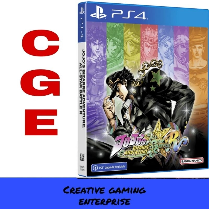 PS4 Jojo Bizarre Adventure: All Stars Battle R (Eng/R3)(New & Sealed) | Shopee Malaysia
