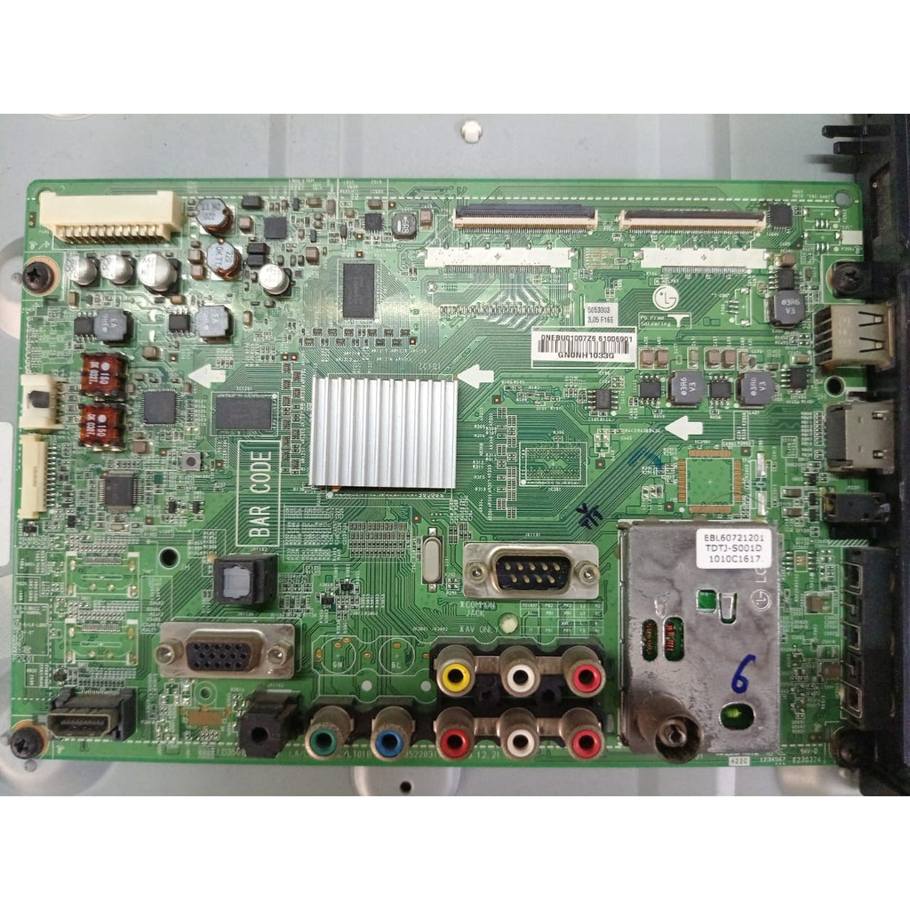 (1023) LG 32LD460-TA Mainboard, Powerboard, LVDS, Button, Cable, Sensor ...