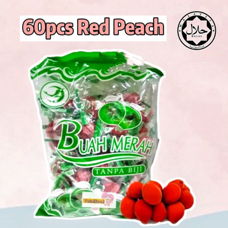 60biji Chop Angsa Hutan Red Peach Buah Merah 红桃 | Shopee Malaysia