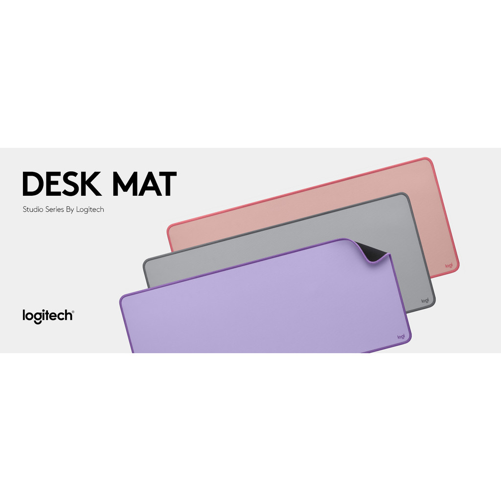 Logitech Desk Mat Studio Series - Anti Slip & Spill Resistance Mousepad ...