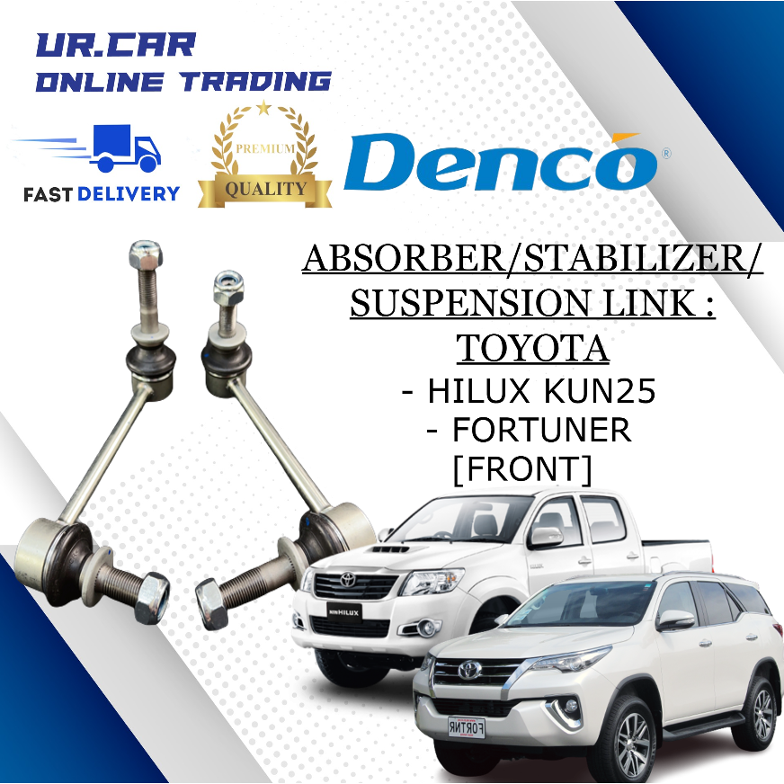 DENCO TOYOTA HILUX KUN25 , FORTUNER ABSORBER LINK / STABILIZER LINK ...