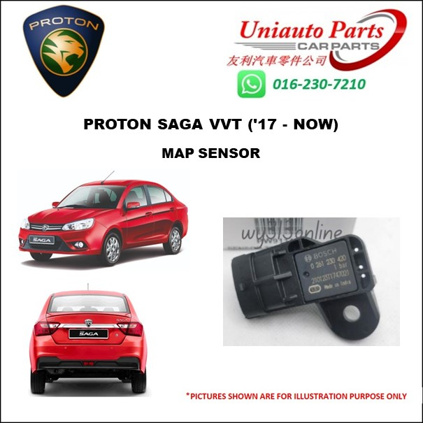 PROTON SAGA VVT ('17 - NOW) MAP SENSOR | Shopee Malaysia