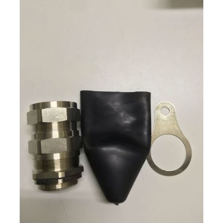 Ortac Hazardous Area Ex Cable Gland c/w Shroud, Earth Tag, Locknut ...