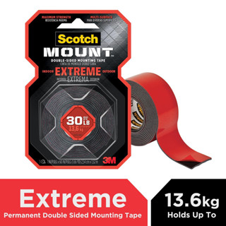 3M Scotch 414 Extreme Strong Mounting Double Side Sided Tape 25.4mm x 1.5M / 19mm x 1.5 / 19mm x ...