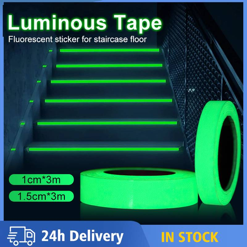 Portable Luminous Tape Warning Self Luminous Staircase Floor ...