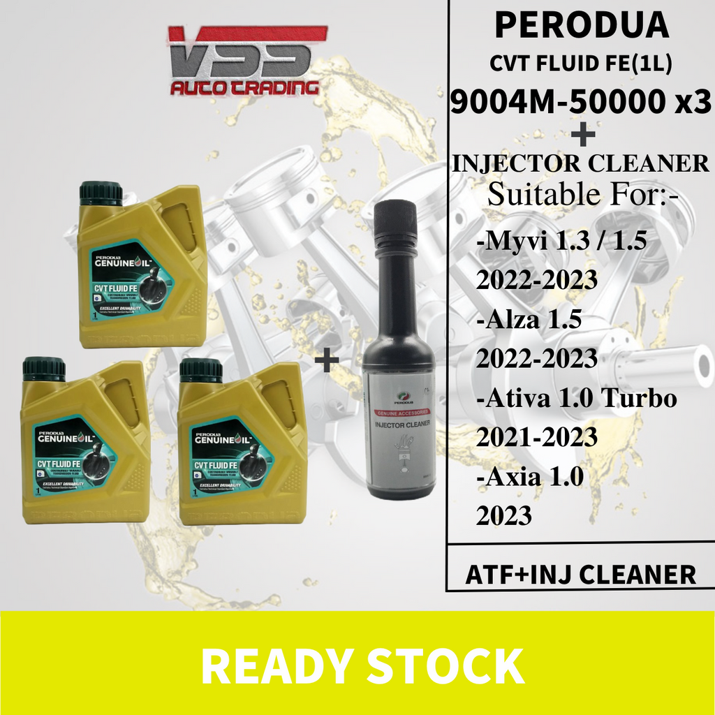 3 /4 BTL PERODUA CVT FE AUTO TRANSMISSION FLUID GEAR OIL GEAR MINYAK ...