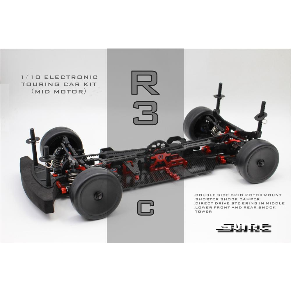 SNRC R3-C 1/10 Rc Car EP Electronic Power Touring Car Full Carbon Fibre ...