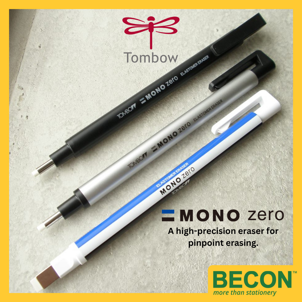 Tombow Mono Zero Pen Type Eraser 2.3mm [Round Tip] [Rectangular Tip ...