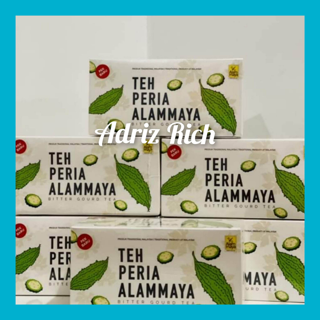 CLEARANCE STOK TEH PERIA/BITTER GROUND TEA NEW PACKAGING BY ALAM MAYA ...