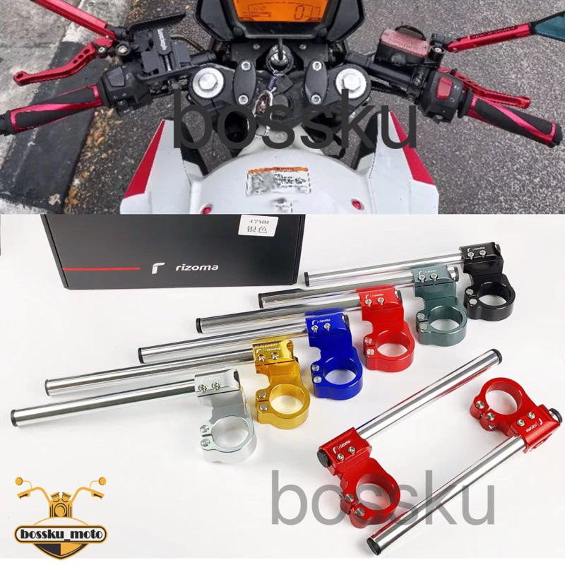 47MM CLIP ON HANDLE BAR MT15 R15 V3 R15M V4 R25 V2 YAMAHA DAMPER ...