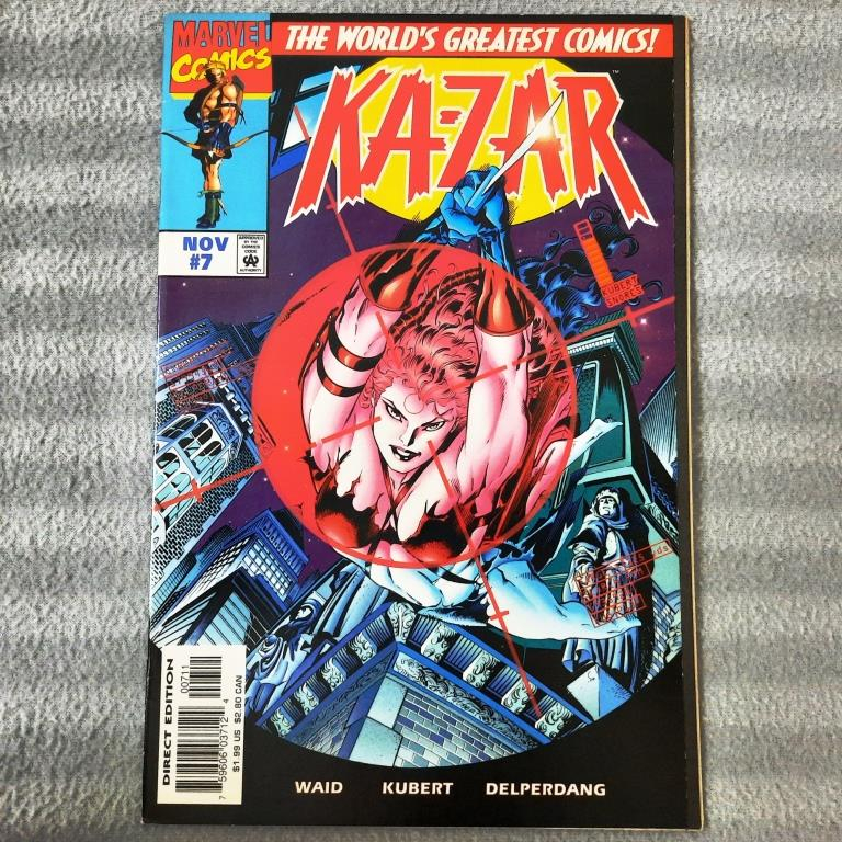 Ka-Zar #7 (Marvel Comics) Andy Kubert, Mark Waid, Jesse Delperdang ...