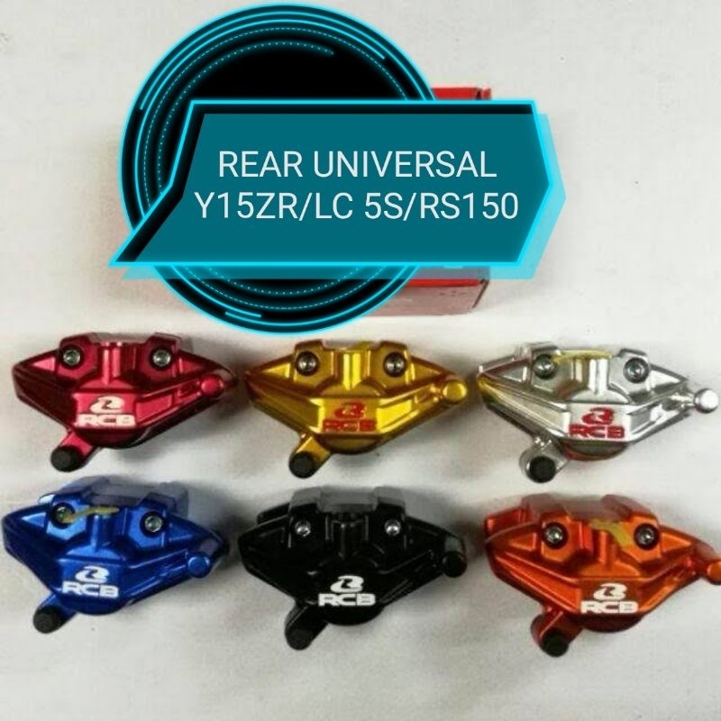 RCB RACING BOY REAR CALIPER UNIVERSAL Y15ZR/LC 5S/RS150 PUMP BELAKANG ...