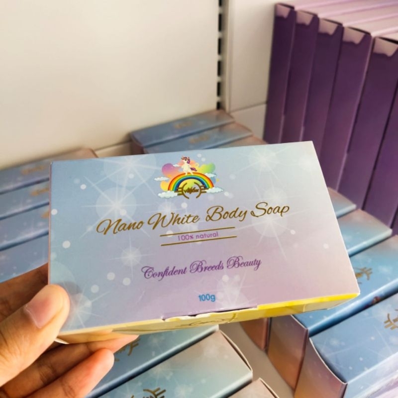 ORIGINAL Vender Nano White Body Soap (READY STOCK) | Shopee Malaysia