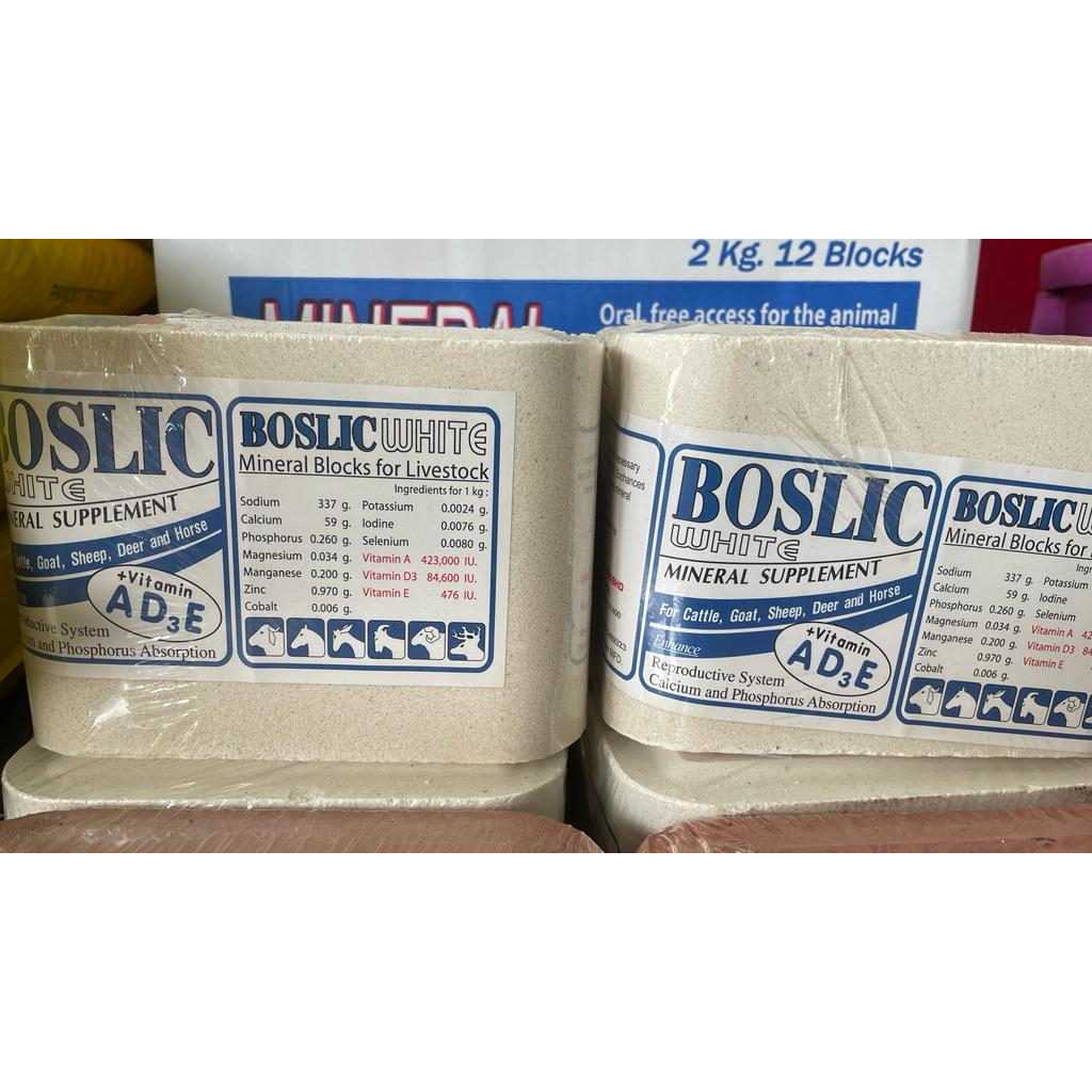 BOSLIC 5KG-MINERAL BLOCK PRREMIIUM | Shopee Malaysia