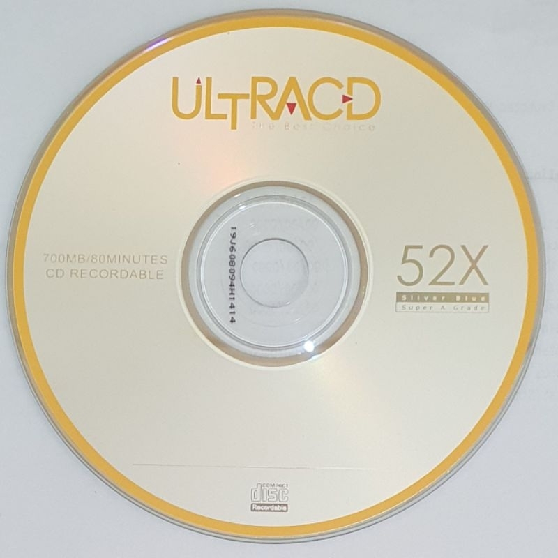 Sony UltraCD CD-R Blank Media 700MB 80 Minutes Recordable CD (Ready ...