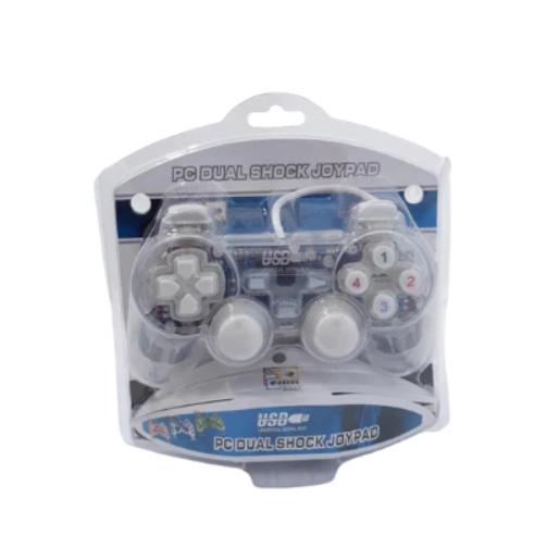 PC Dual Shock Joypad Transparent | Shopee Malaysia