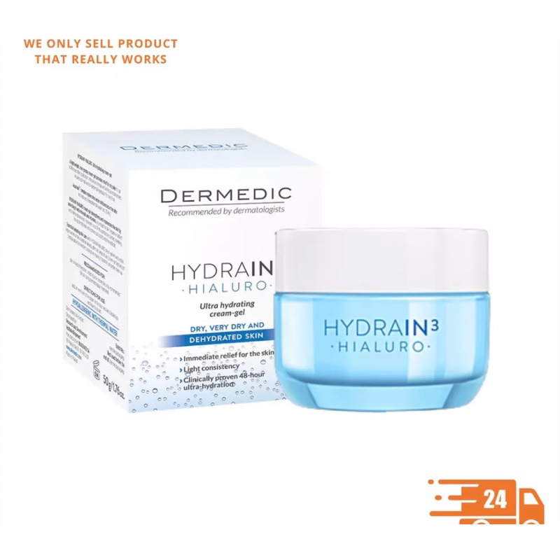 Dermedic Hydrain3 Ultra Hydrating Cream Gel 50g | Shopee Malaysia