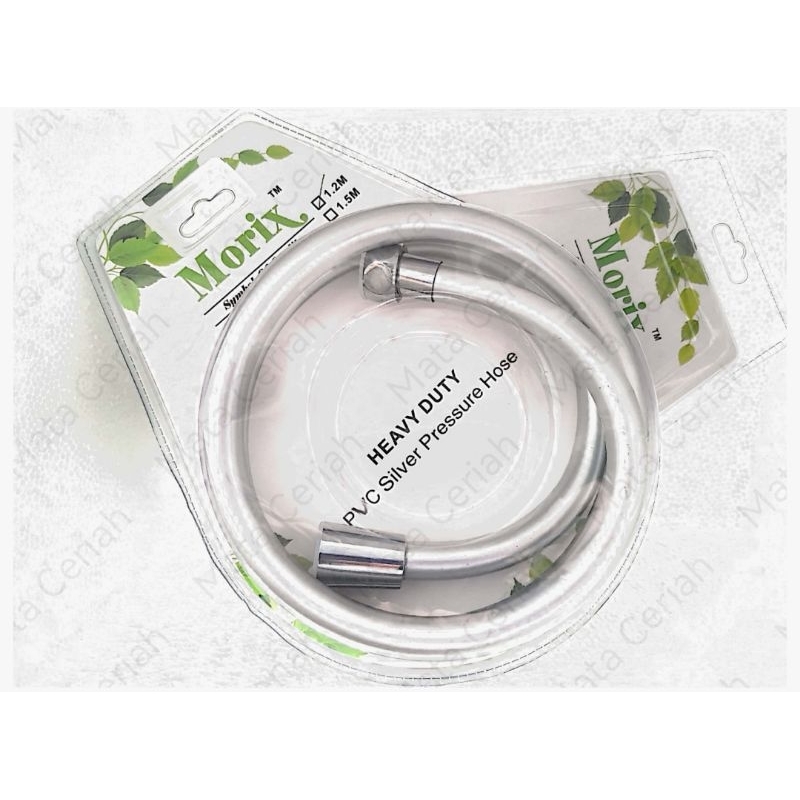 Morix Universal Heavy Duty Pvc Silver Pressure Hose / Flexible Shower ...