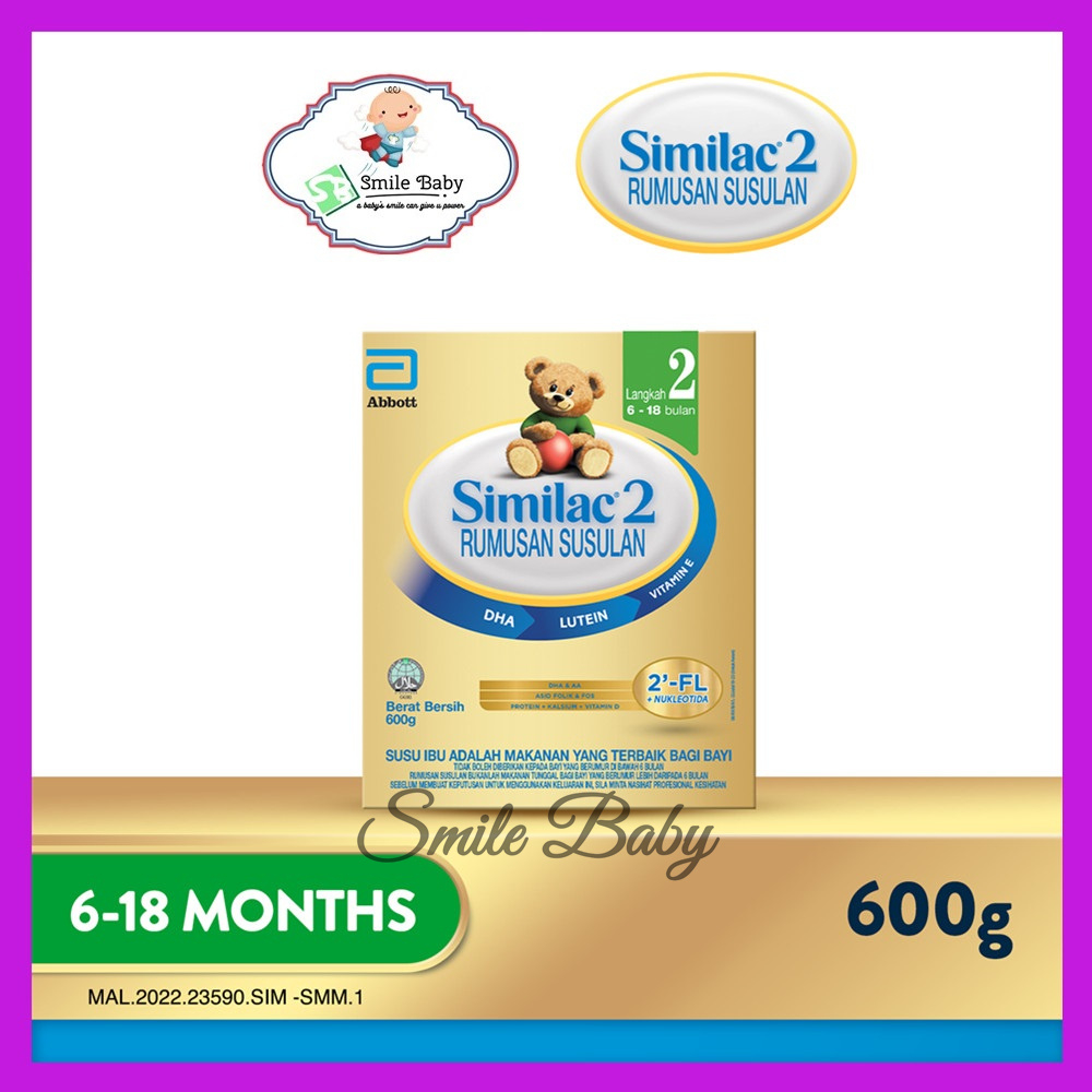 SIMILAC GOLD STEP 2 (6-18 MONTH) - 600G / Susu Formula (6-18 bulan ...