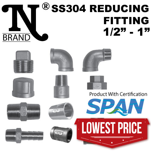 SS304 SUS304 REDUCING SS304 from 1/2" - 1" | 15 - 25mm Heavy Duty [ORI ...