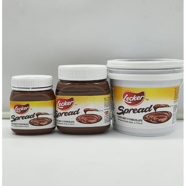 LECKER HAZELNUT CHOC SPREAD 1KG/375g/200g | Shopee Malaysia