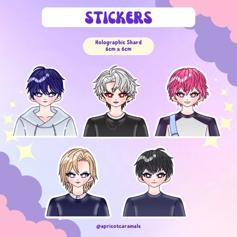 PLAVE ASTERUM Bias Stickers fanart | Shopee Malaysia