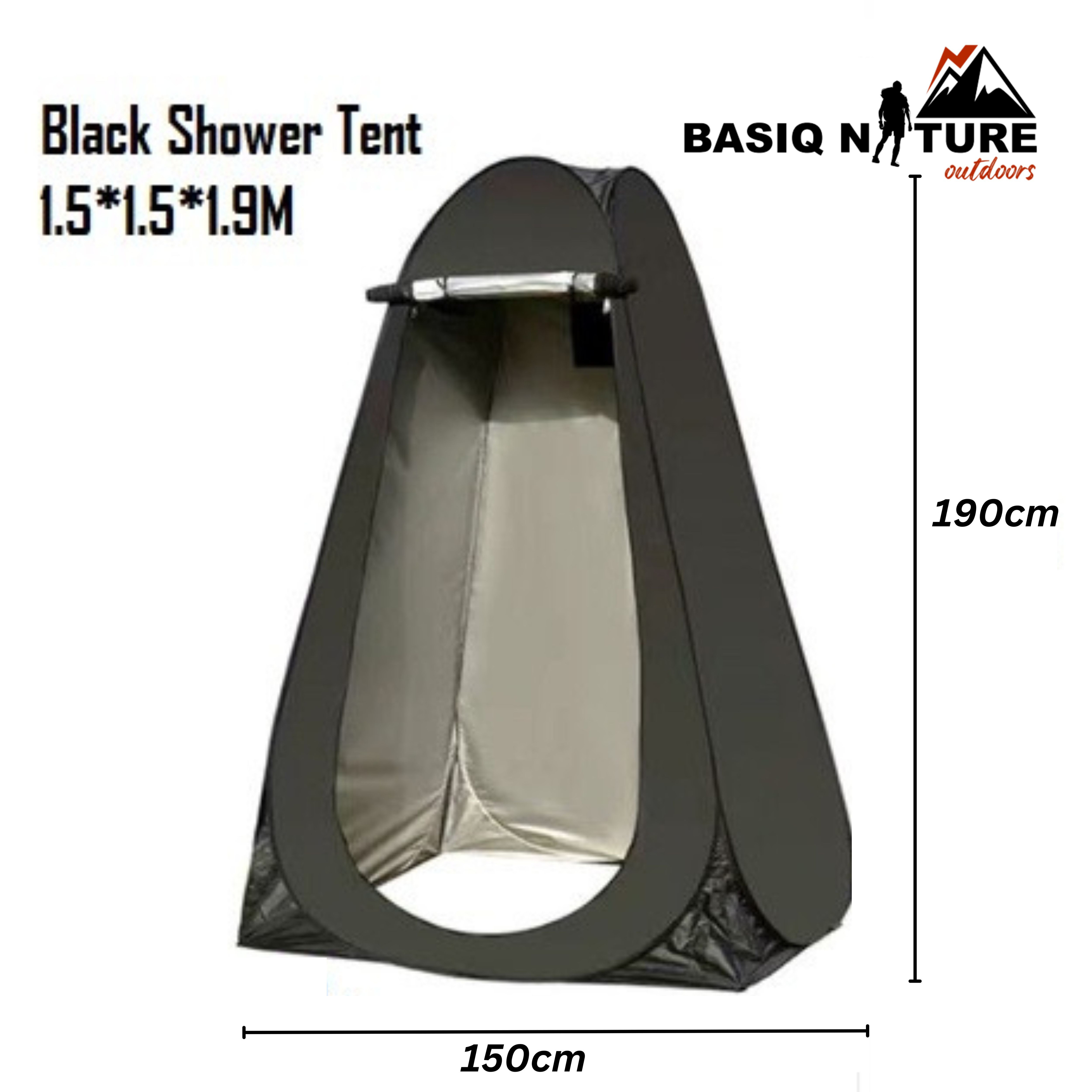 BasiqNature Outdoor Camping Changing Tent Shower Toilet Camping Shower ...