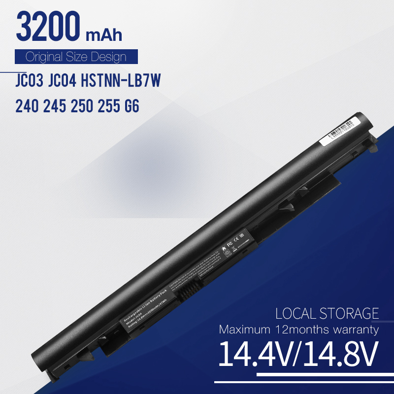 3200mAh HIgh Capacity HP JC03 JC04 JCO4 TPN-C129 W129 W130 240 245 250 ...
