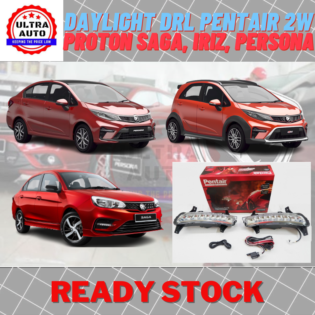 PROTON SAGA PERSONA IRIZ VVT 2019-2020 FOG LAMP PENTAIR DAY LIGHT LED ...