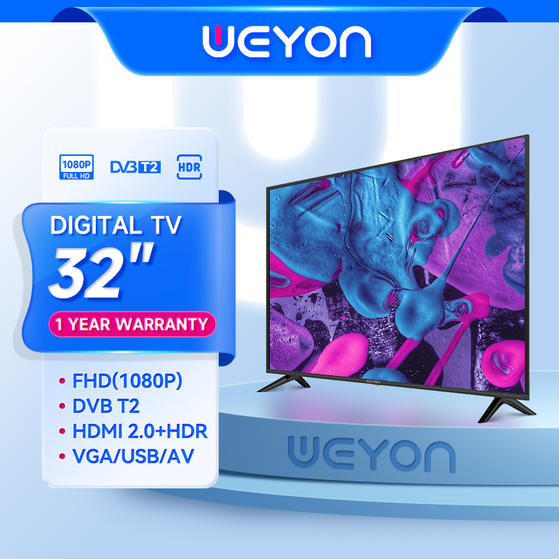 WEYON Digital HD LED TV DVBT-2 Built in MYTV (32") | Shopee Malaysia