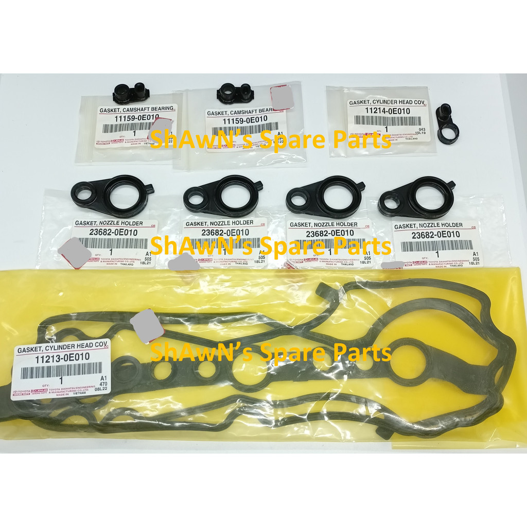 ORIGINAL Toyota Hilux Revo GUN125 2.4cc / Fortuner GUN155 2.4cc Valve ...