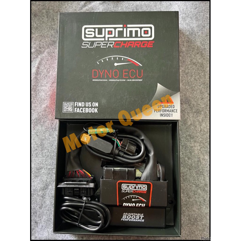 SUPRIMO SUPER CHARGE DYNO ECU WITH 4 MAPPING YAMAHA NVX155 NVX 155 ...