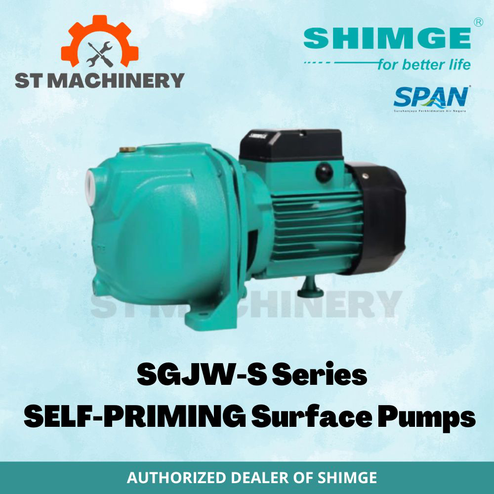 STmachinery - SHIMGE SGJW-S Series Self-primming Surface Pumps | Shopee Malaysia