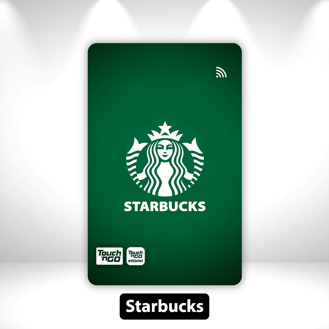 Starbucks - Sticker TNG Sticker TNG NFC Card Skincard Cover Starbucks ...