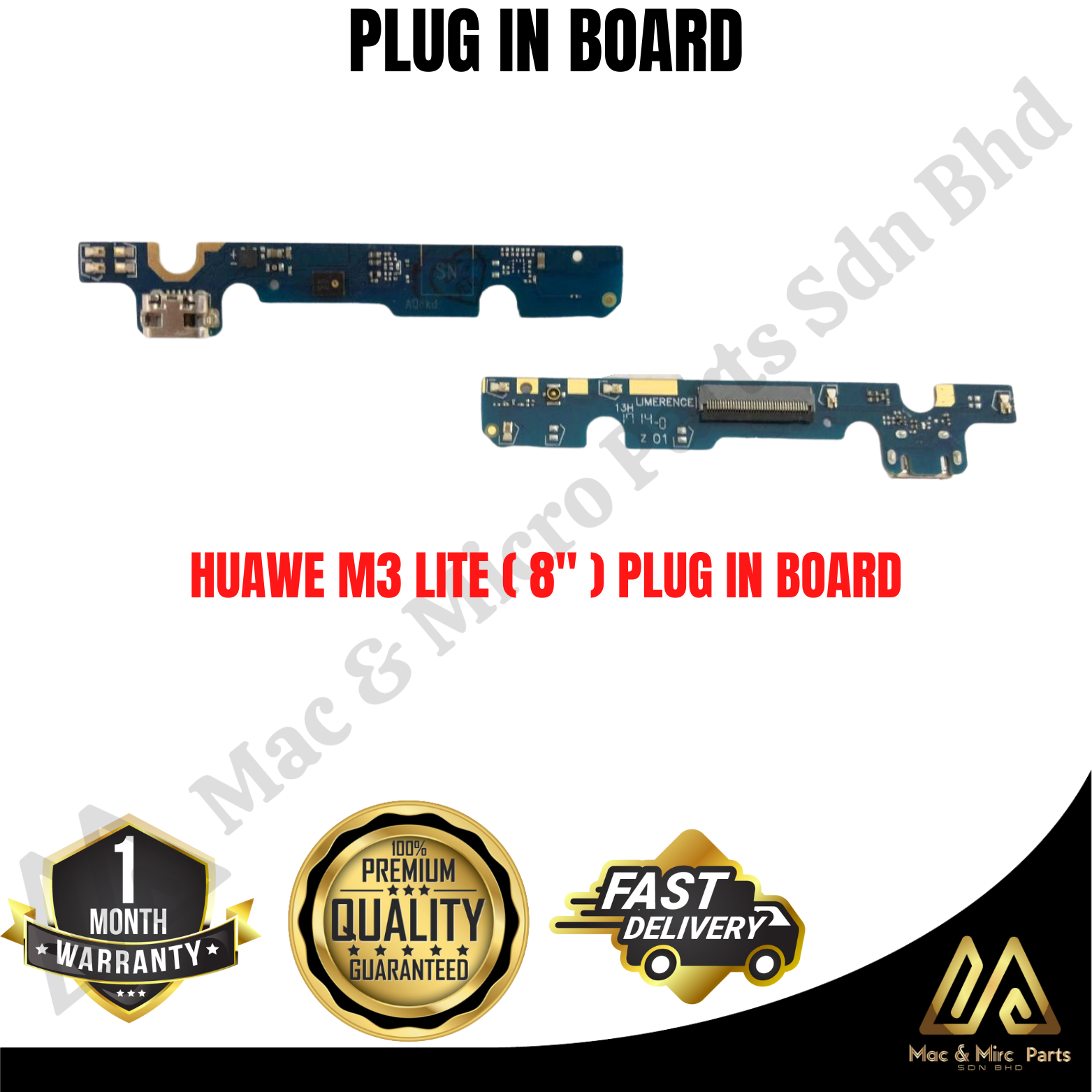 HWE M3 LITE ( 8" ) CHARGING BOARD PLUG IN BOARD ( READY STOCK ...