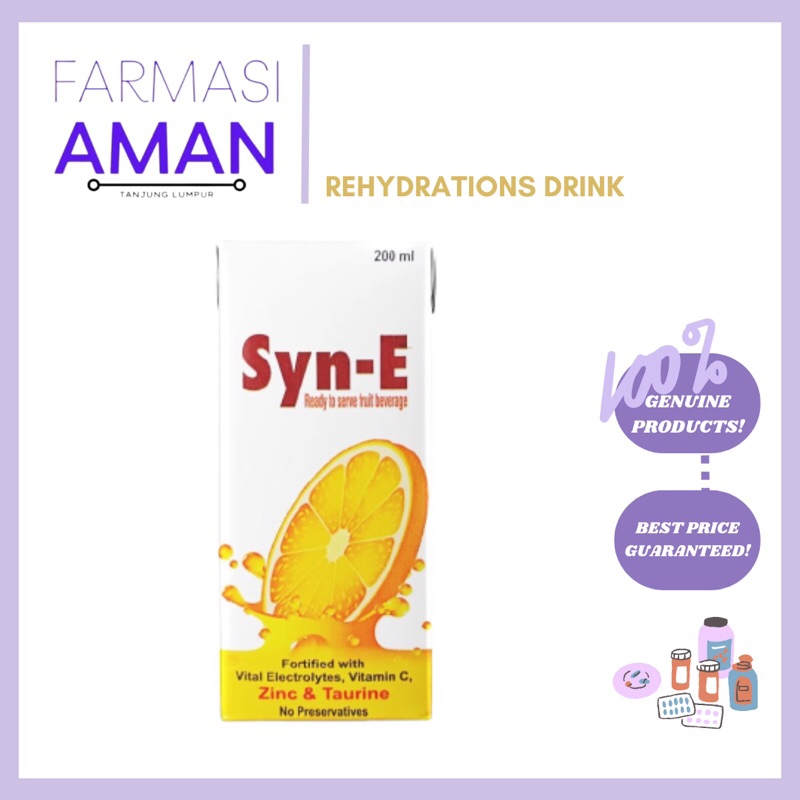Syn-E Ready To Serve Electrolytes Drink 200ml | Shopee Malaysia