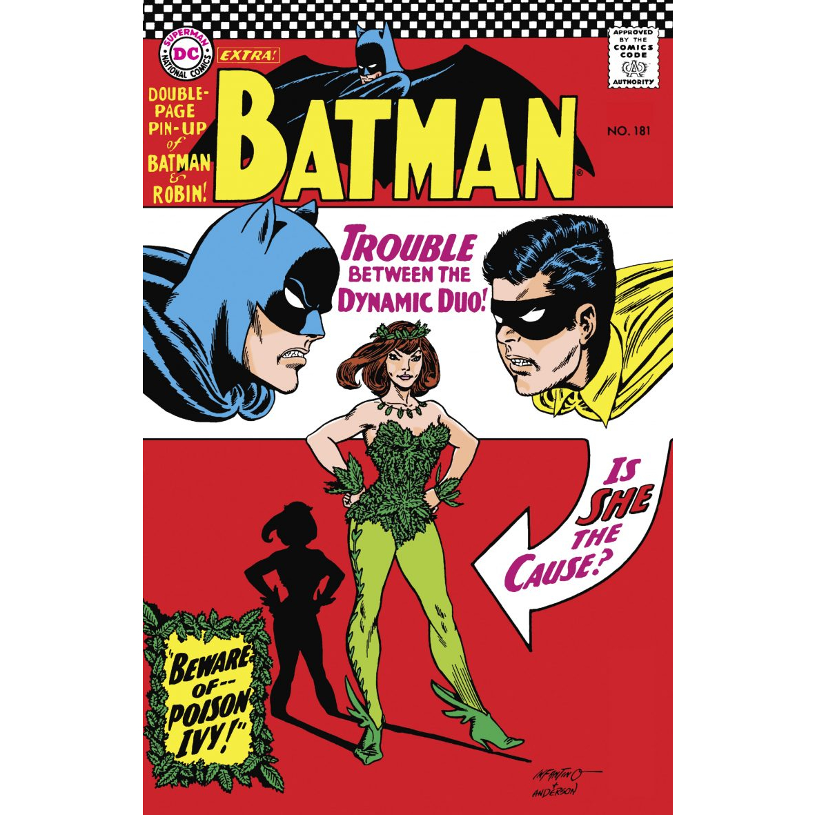 BATMAN #181 FACSIMILE EDITION - 1st Appearance of Poison Ivy - DC ...