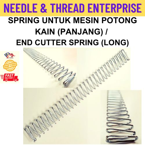 SPRING UNTUK MESIN POTONG KAIN (PANJANG) /END CUTTER SPRING/SPRING ...