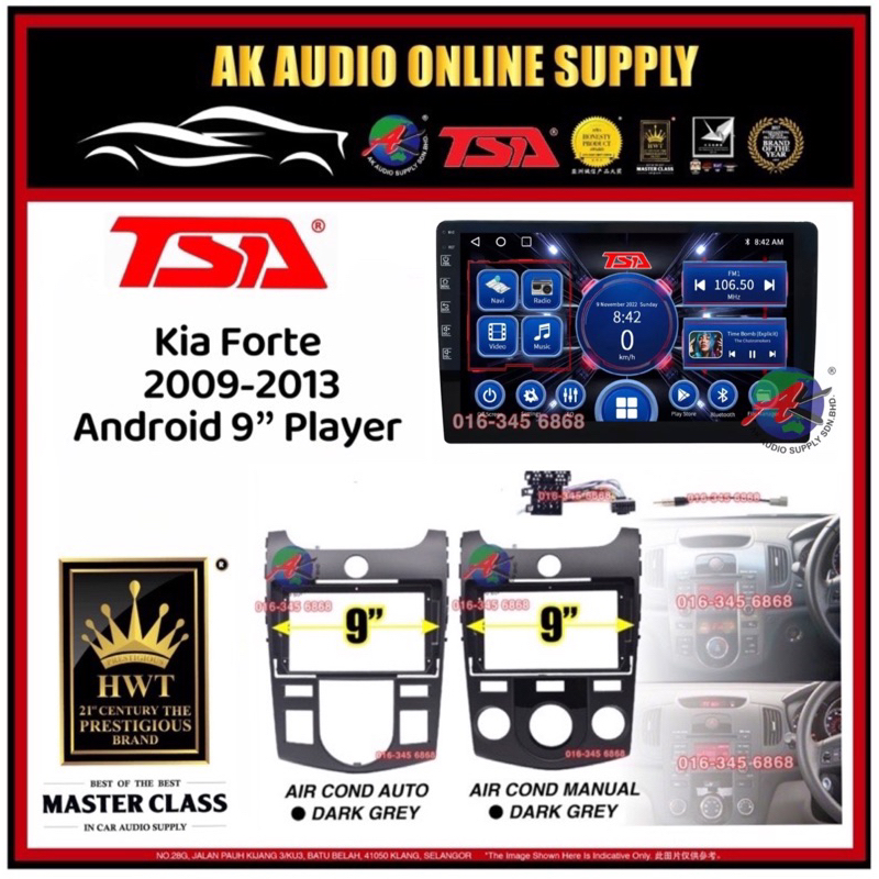 [ MTK 2+32GB ] TSA Kia Forte 2009 - 2013 Android 9'' inch Car player ...