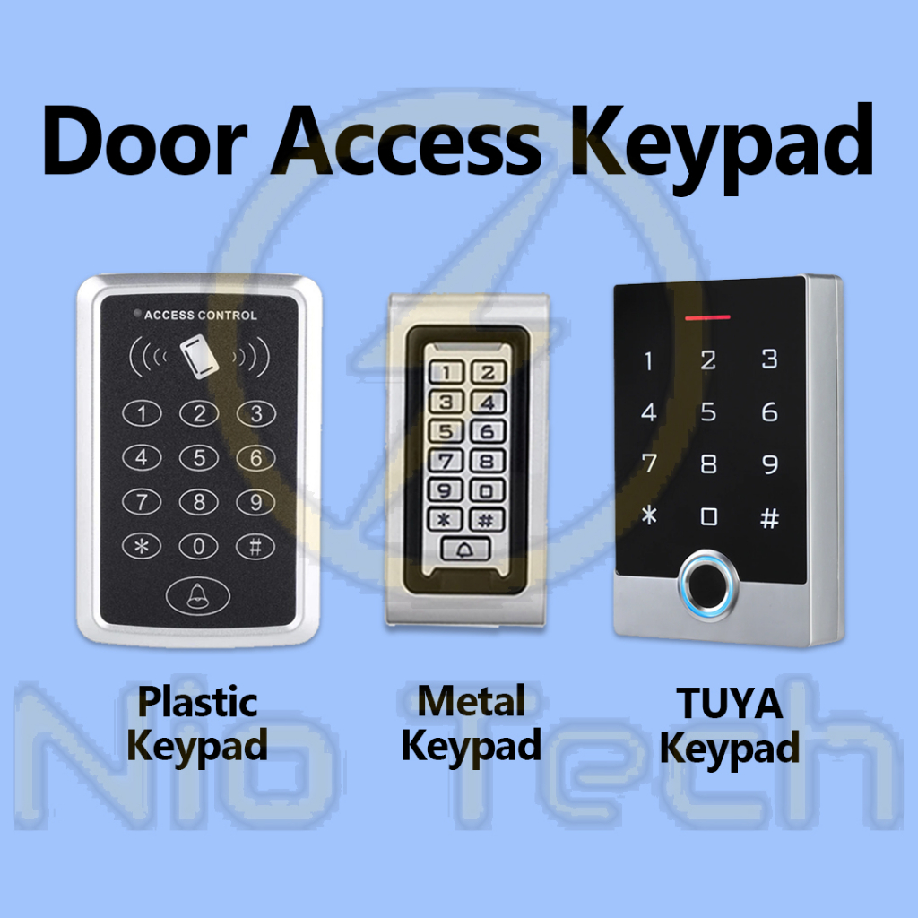 NioTech TUYA Bio Fingerprint Door Access RFID Access Control Keypad ...