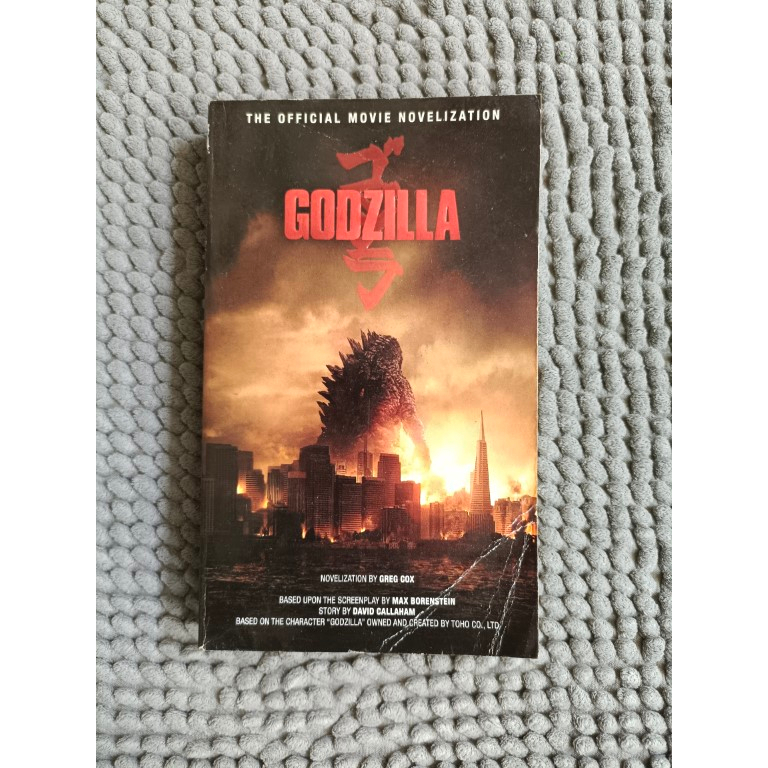 Godzilla - The Official Movie Novelization by Greg Cox [Preloved] Movie ...