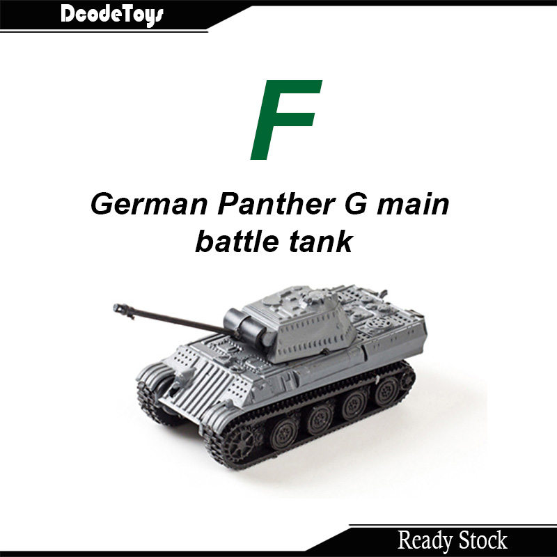 1/144 WWII Military Tank 4D model kits 模型军事 for diorama gundam gunpla ...