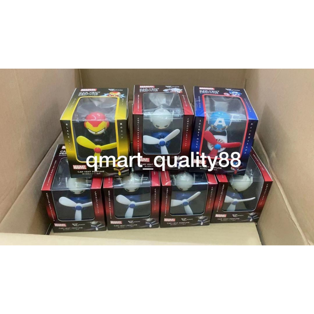 Vanzo New Marvel Series Car Vent Perfume Captain America Ironman Thor ...
