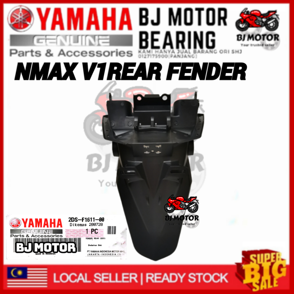 NMAX V1 REAR FENDER NMAX155 BELAKANG MUDGUARD GDP150 FENDER REAR NMAX ...