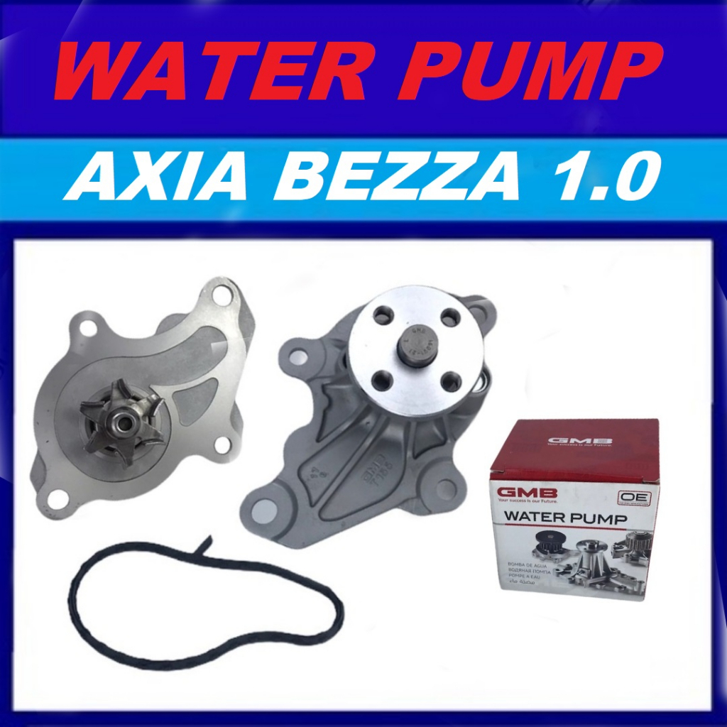 PERODUA AXIA BEZZA 1.0 WATER PUMP GMB ORIGINAL GWT-159A | Shopee Malaysia